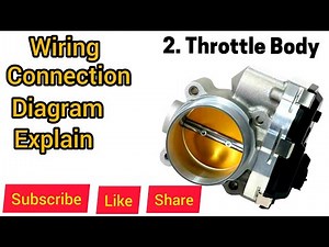 Electric throttle body wiring connection,