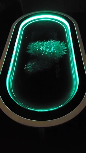 Ever imagine what it would be like to feel every note of your favorite song? Now you can. Enjoy the mesmerizing art piece using our ResonX technology that turned this table into a speaker through vibration. Song: