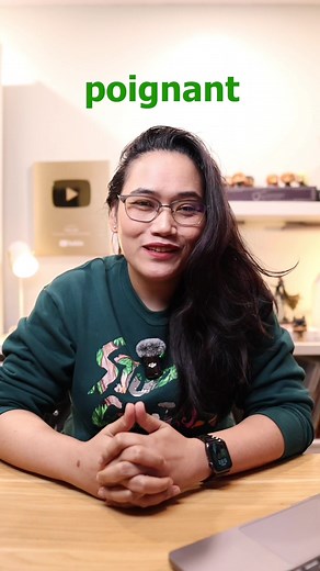 Ano ang POIGNANT? 🤔 #LearnitonTikTok #LearnWithLyqa #LanguageLearning #English #vocabulary #wordoftheday