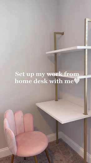 Small Space Home Office Desk Setup