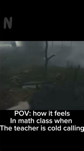 When the teacher is cold calling. #relatable #cold calling #teachers #funny #school #war #clip