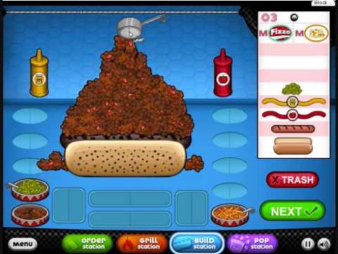 Let's Fail- The Quest for 0 Points, part 7, Papa's Hotdoggeria.