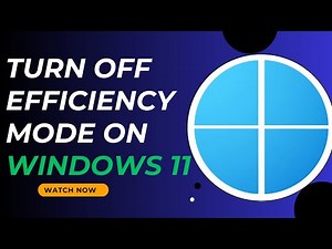 How to Turn Off Efficiency Mode on Windows 11 PC - Here's How You Can DO It - 2025