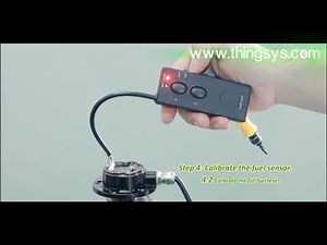 TS-C11 CLS2 Fuel Sensor Vehicle GPS Trackers Capacitive Fuel Level Sensor Installation Video