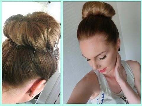 Chignon Bun Simple - Tutoriel