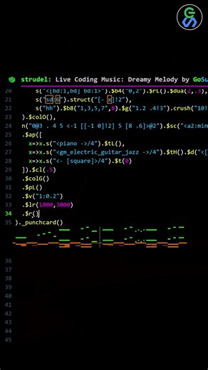 Strudel Dreamy Melody 4 #coding
