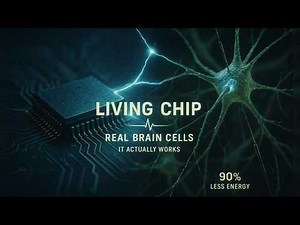 This AI Chip is Made From Living Brain Cells