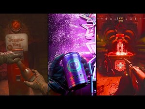 Evolution of the COD Zombies Perk Drink Animation