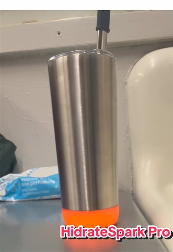 Staying hydrated just got smarter 💧 Hidrate Spark PRO 20oz tracks your water intake, syncs to your phone, and lights up to remind you to drink. Sleek, smart, and perfect for daily hydration goals. #TikTokCreatorPicks #TikTokShopFinds #SmartWaterBottle #HydrationGoals #EverydayEssentials