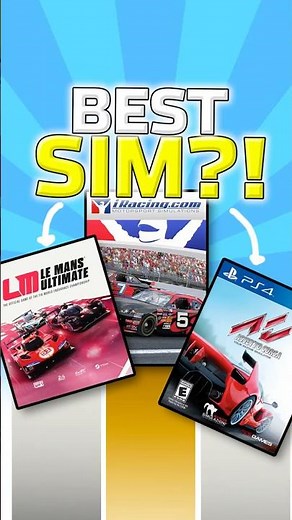 What is the Best Sim Racing Game? 🤔
