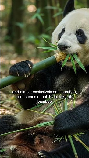 Giant Panda 🐼 | One of the Most Iconic & Rare Animals on Earth