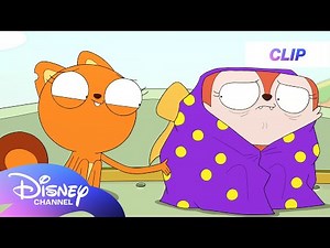 Kiff Trapped in a Aerial Tram?! 😱 | Kiff | ‪@disneychannelanimation‬