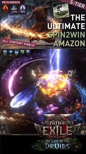 Literally Spin2Win all content in EZ MODE!【Elemental Whirling Assault Amazon】Build Showcase 0.4