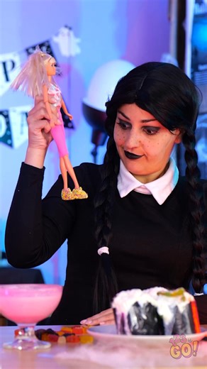 Transform Barbie Into Vampire 🥰😱🧛‍♀️ #123go | 123 GO