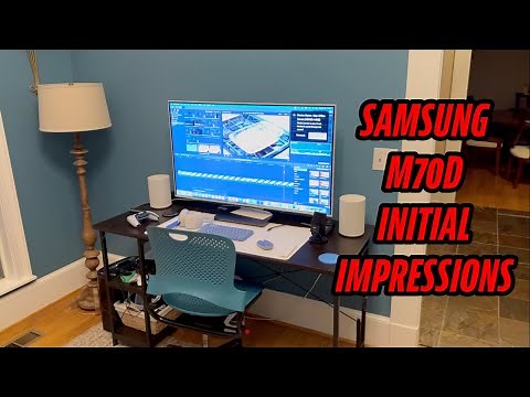 Samsung 43" Smart Monitor M7 M70D Initial Impressions