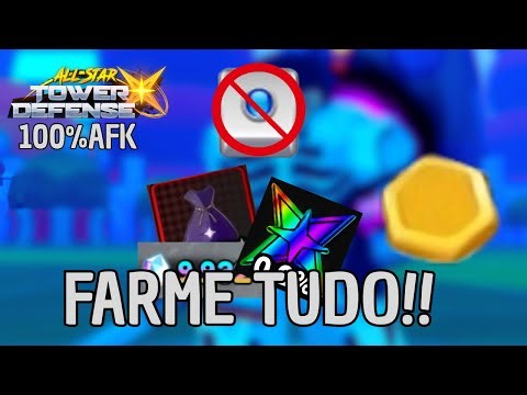 ACHEI O FARM PERFEITO PARA QUALQUER COISA NO ALL STARS TOWER DEFENSE X