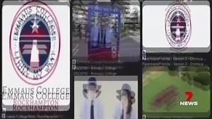 35 students from Emmaus College in Rockhampton have been suspended, following a shocking mass vaping video that's gone viral on social media. The teens are in a bathroom block, and can be heard swearing and mocking the school's motto. 7NEWS at 6pm. More local news: 7news.com.au/news/central-queensland #7NEWS | 7NEWS Central Queensland