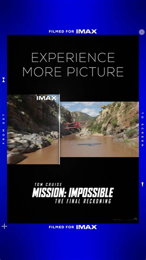 Buckle up. Mission: Impossible - The Final Reckoning is Filmed For IMAX. Experience Ethan Hunt’s most daring mission in the most immersive way possible ✈️ | ODEON Cinemas