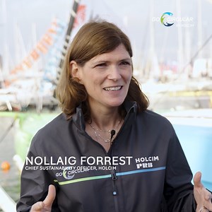 🗨 “What we are doing every step of the way is taking water samples to be able to play our part to help understand the health of our oceans.” ♻️ Nollaig Forrest, Holcim’s CSO, shares her thoughts about the Vendée Globe race and how #GOCIRCULAR embodies the Holcim spirit. 🔗 Find out more about the #circulareconomy at Holcim: https://ow.ly/eLyl50U7GnV #CircularConstruction #GOCIRCULARbyHolcim #VG2024 | Holcim