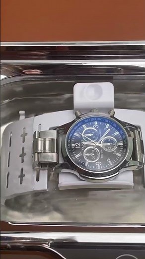 Watch Care 101: see the power of Ultrasonic Cleaning!