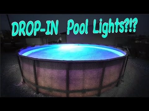 Drop-in LED Pool lights for Above-ground pools?!?