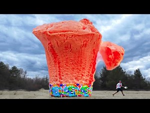 Experiments : Biggest Worm Eruption From Pool | Coca-cola,Fanta , Mirinda and MENTOS