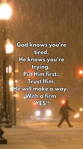 #TrustInGod #FaithInAction #GodWillMakeAWay #PutGodFirst #YesToGod #DivineTrust #PersevereInFaith #GodsWay #BelieveInHim #StrengthInFaith #TrustTheProcess #DivineGuidance #FaithOverStruggles #GodKnows #KeepTheFaith #YesToHisPlan #InHisHands #HopeInGod #FaithJourney #GodsTiming | FAITH Journey