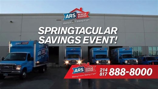 ARS Rescue Rooter Springtacular Savings Event TV Spot, 'Don't Miss It'