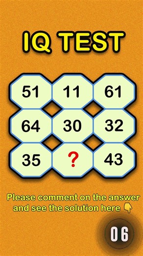 Hexagon Number Puzzle - Find the Missing Number!