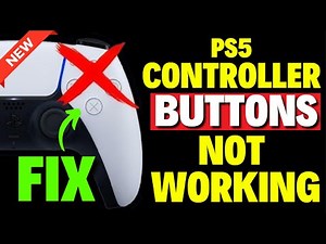 How to Fix PS5 Controller Buttons Not Working
