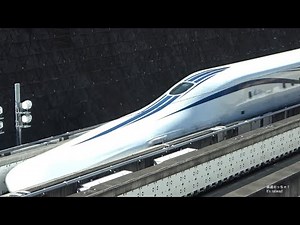 爆音注意! リニア中央新幹線 L0系改良型 超高速通過40発! リニア見学センターで! Super High-Speed Pass of the SCMaglev Shinkansen