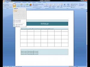 Video guide on how to create titles, tables and styles with Microsoft Word