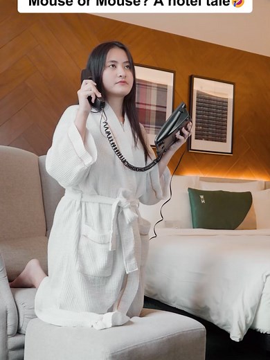 Even when things get a little... mousey, we always find a way to make our guests smile. 😊 #HotelHospitality #FYP #skit #funny#PositiveVibes #HotelLife #TomAndJerryMoment #guestservice #stayatweilhotel #weilhotel #everydaycanbeextraordinary