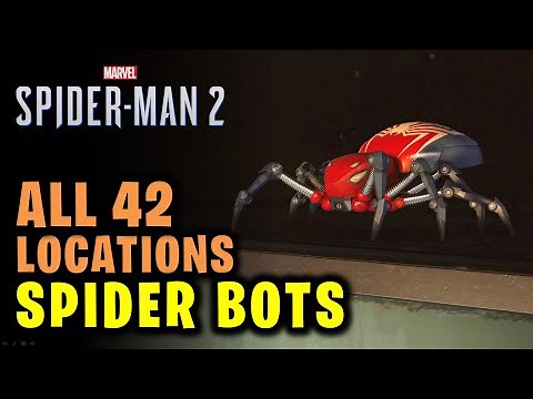 All 42 Spider Bots Locations Guide | Spider Man 2