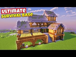 "How to Build the Ultimate Survival House in Minecraft!"