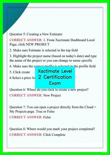 Xactimate Level 2 Certification Exam video