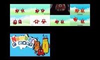 Mix of 4 videos from youtube : 10 numberblocks intros