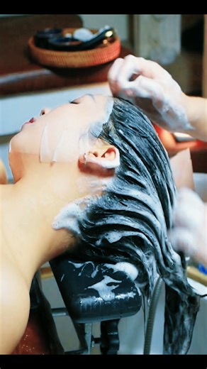 ASMR Relaxing Spa Treatment Asmr Head Spa Shampoo & Face Massage | ASMR Relaxing Spa Treatment