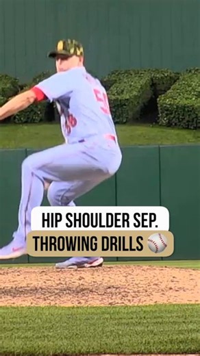30K views · 178 reactions | How To Feel Hip-Shoulder Separation  I'm a big fan of adding 2 types of constraints for pitchers who struggle to feel the pelvis and trunk working independently. ✅ Adding band tension to open the back hip ✅ Adding a counter-rotation component Relax, don't force the hips through. | Tread Athletics | Facebook