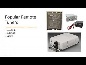 Beginner's Guide to Remote Antenna Tuners