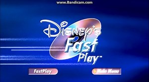Disney's FastPlay Menu (2004-present) (DVD Version)
