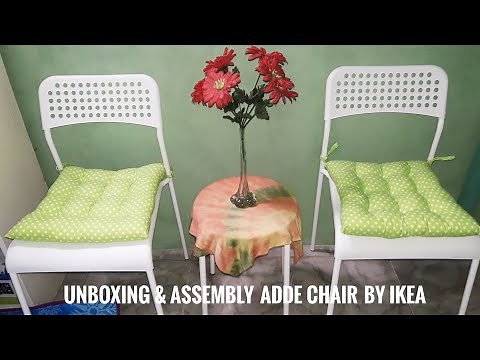Unboxing & Assembly Adde Chair by Ikea