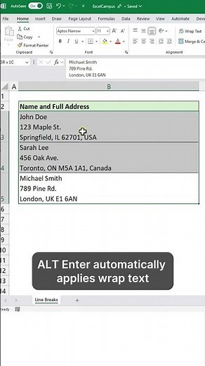 Fix Ugly Excel Layouts with This Simple Shortcut! ✅