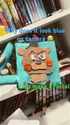 Let’s make a faztalker from fnaf 2! #fnaf #fnafmovie #fnaf2 #horror #art #craft #crafts #diy