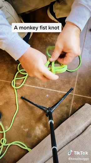 Mastering the Monkey Fist Knot: A Guide by a Real Fireman