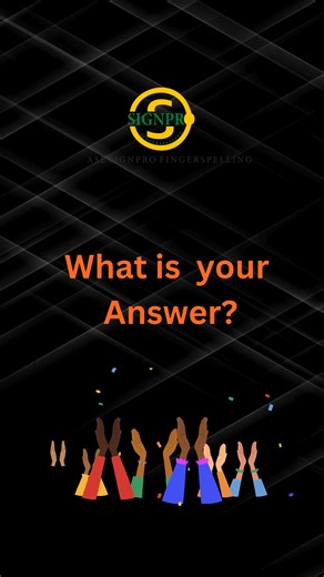 ASL SignPro Fingerspelling on Instagram: "Are your eyes faster than my hands? Let’s test it. 🏁 #asl #signlanguage #deaf #deafcommunity #deafculture #americansignlanguage #deafawareness #deaftalent #deaflove #deafvideo #deafpride #deafnation #deafpeople #deafbonce #deaftravel #deafness #deaffunny #deafgirl #deafnews #learnasl"