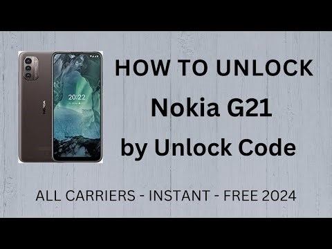 How To Unlock Nokia G21 FREE by Unlock Code Generator