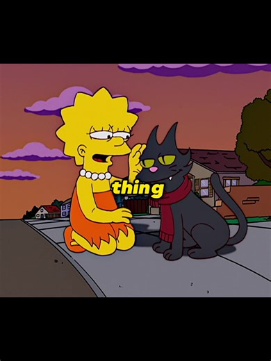 "Lisa Simpson’s Catastrophic Cat Quest: Death, Doom, and a Lucky Black... | Lisa Simpsons