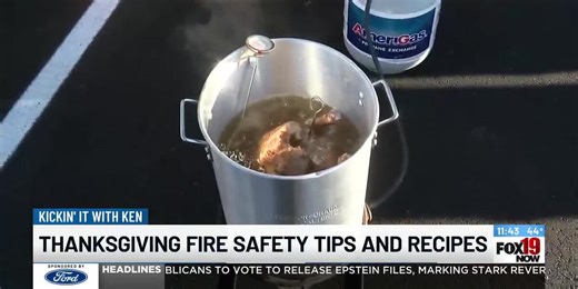 Kickin' it with Ken: Thanksgiving fire safety tips and recipes