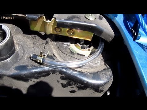 Taotao ATM150-A Evo scooter - fuel tank vent line gas leak - a fix